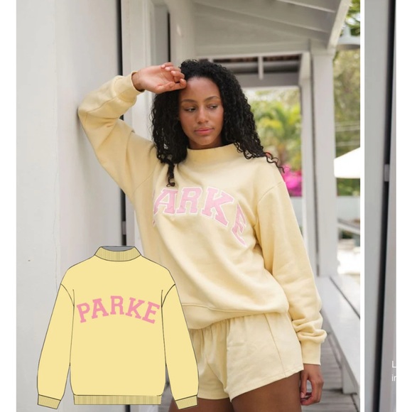 Parke | Sweaters | Parke Womens Yellow Sweater | Poshmark